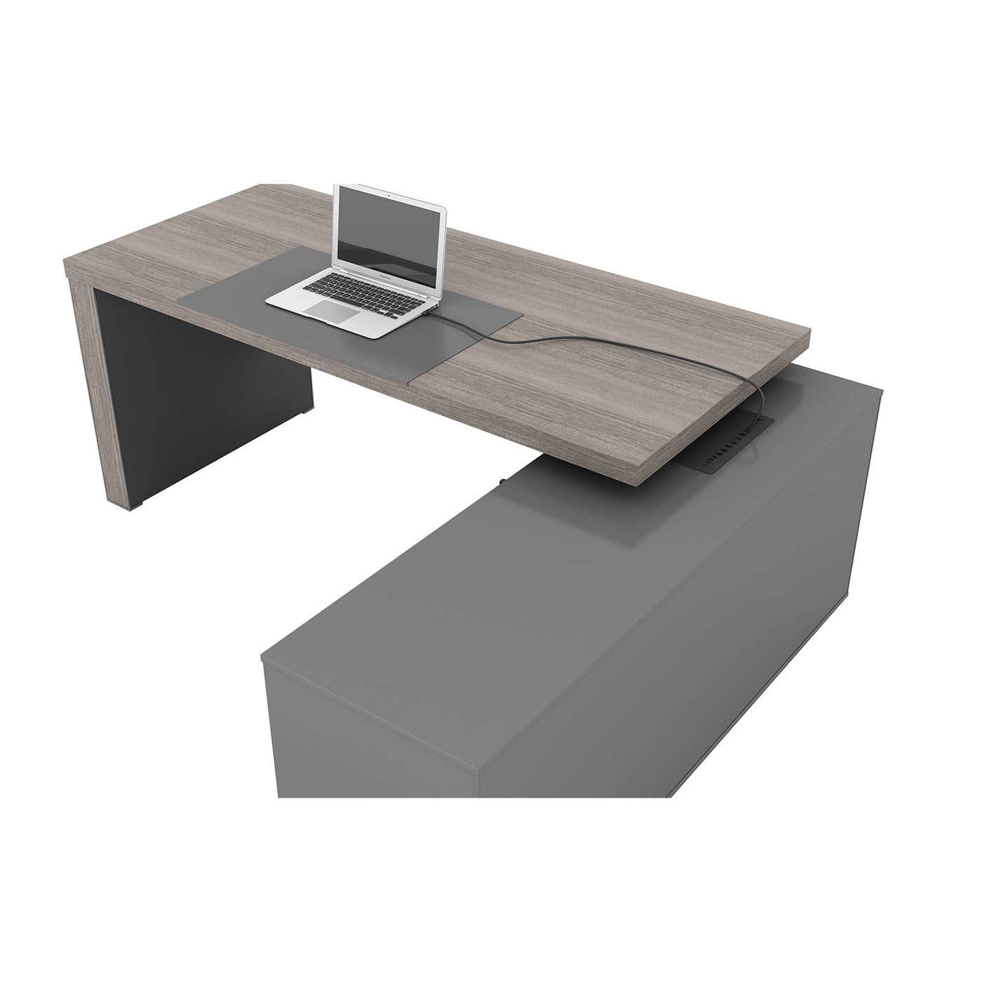 L Shaped Desk uae 3 Drawer L-Shape Executive Desk LI-163 - VOFFOV UAE