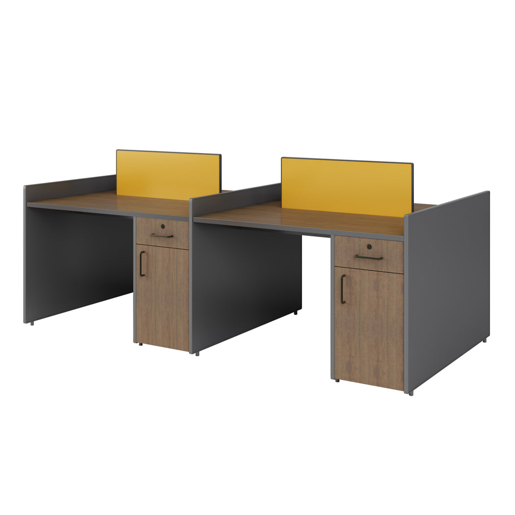Office Workstations 2/4 Face to Face Workstaion Benching Desk | VOFFOV