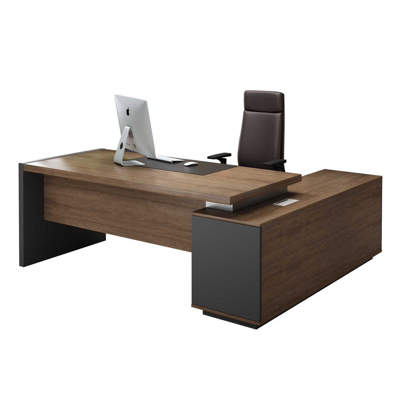 L Shaped Desk UAE Dubai L-Shape Executive Desk MP-112 - VOFFOV UAE